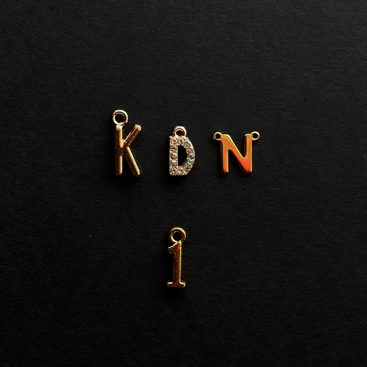 Initials/Numbers ~Leave Initial on order Page – Red Hill Collections