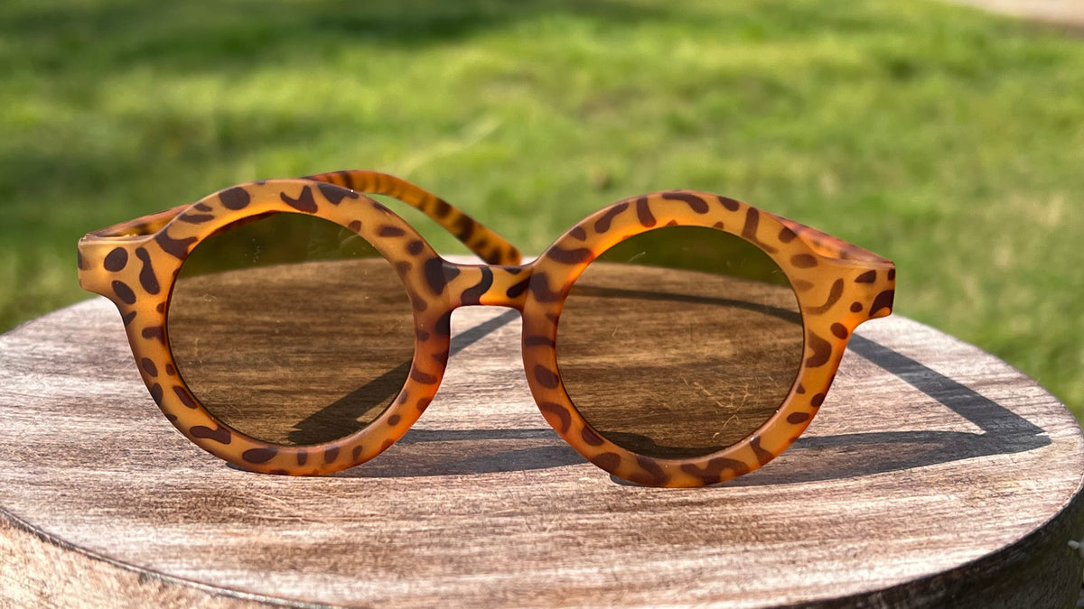 Leopard Print Matte Round – Red Hill Collections