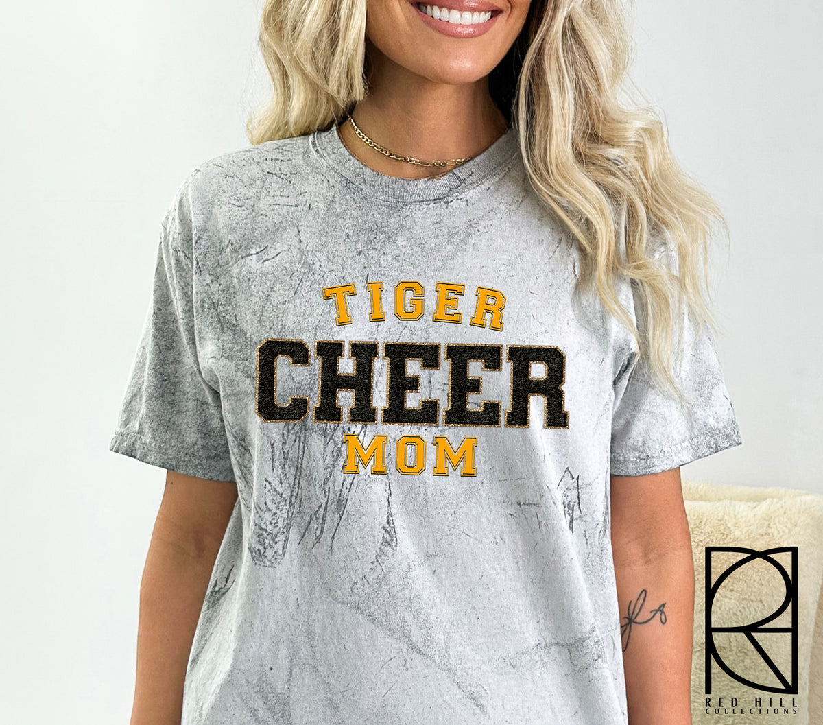 Cheer ~ Tigers (Black/Gold) – Red Hill Collections